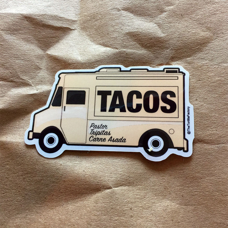 Taco Truck Sticker – The Tortilla Factory